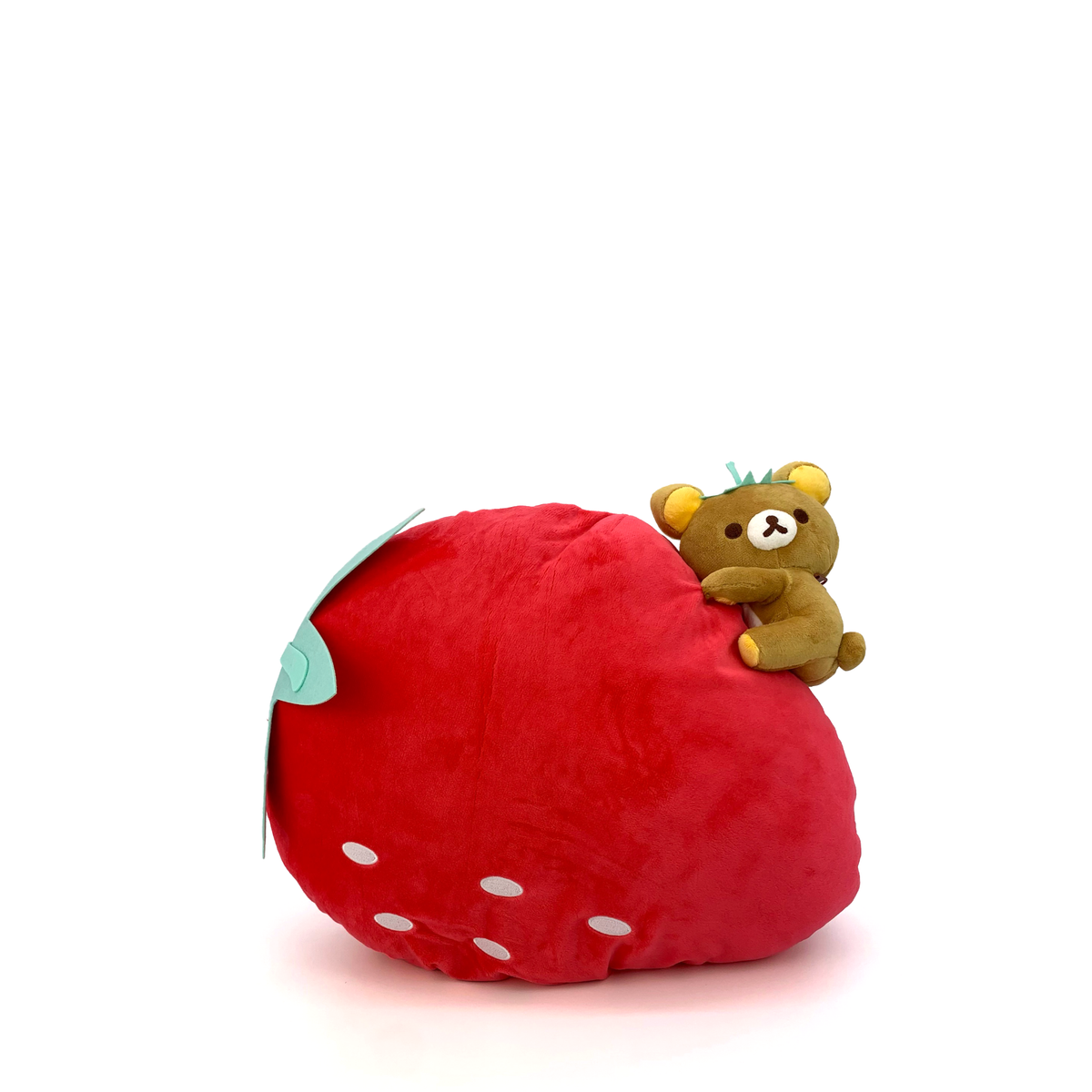 Rilakkuma Plushie - Big Strawberry
